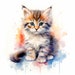 Cute Cat Clipart High Quality Wall Art Kitten Digital Paper - Etsy