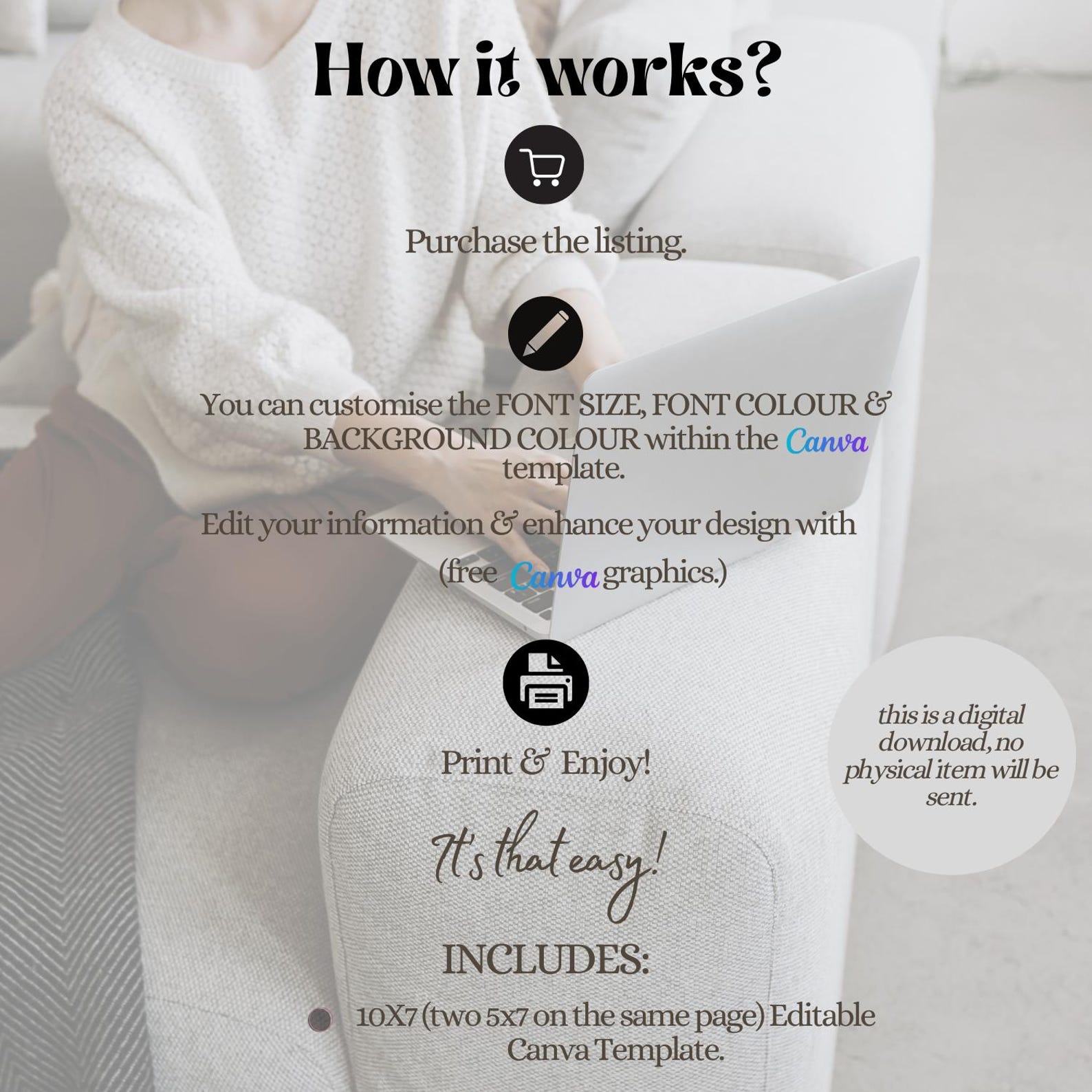 Wedding Fans Template, Minimal Editable in Canva, Wedding Program ...