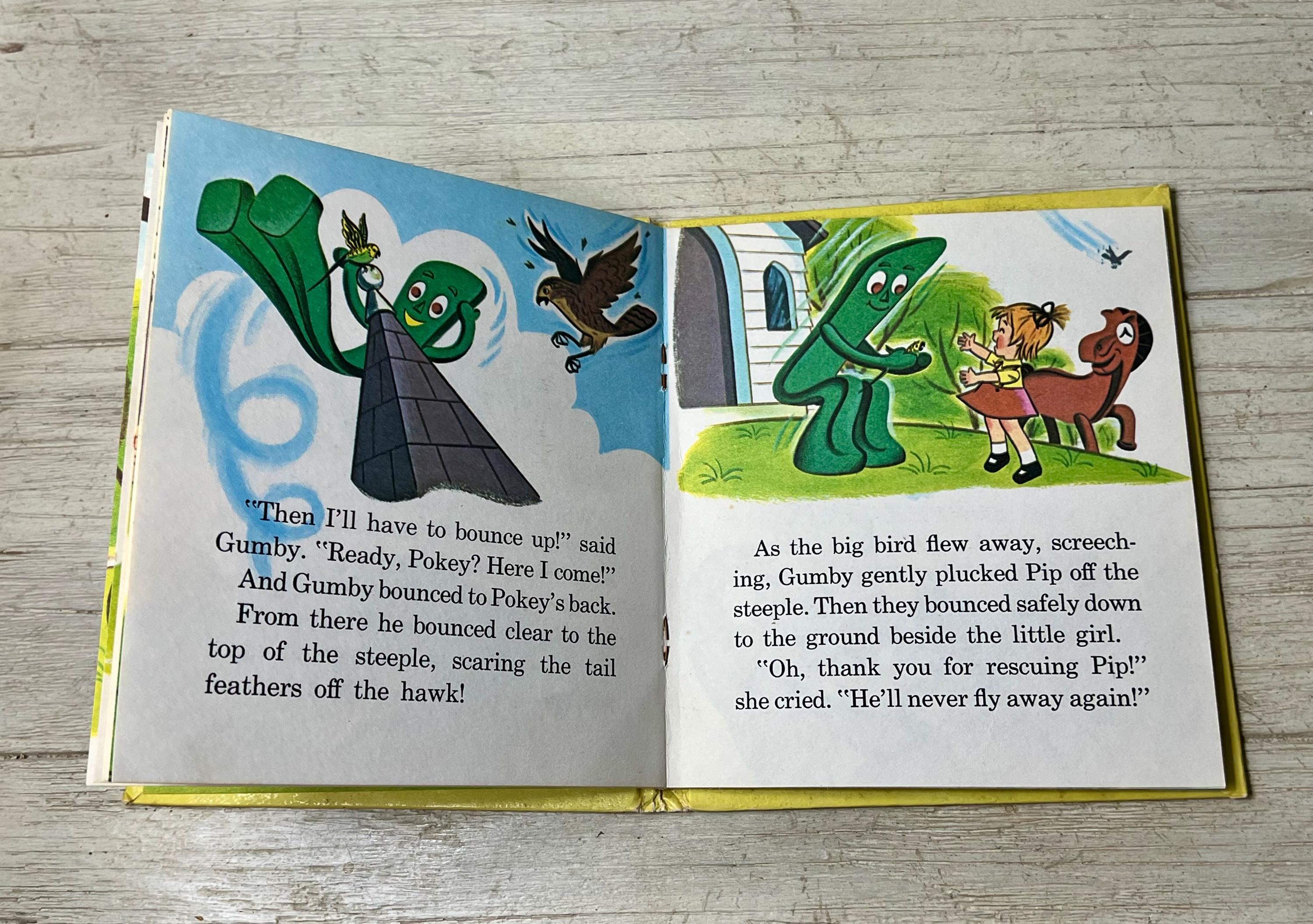 Gumby & Pokey 1969 Book With Two 1969 Plastic Figurines - Etsy