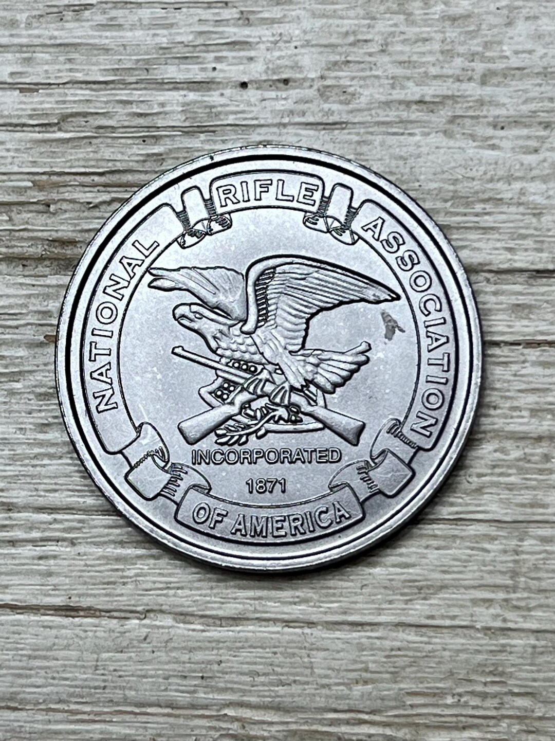 N.R.A. Coin - Commemorating the M1903 Springfield Rifle - Vintage Token ...