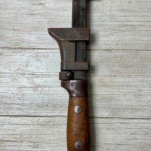Antique Pexto 12 Wrench With Perfect Wooden Handle Circa 1880/1890. - Etsy