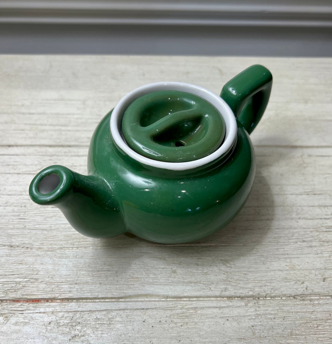 Japanese Single Serving Tea Pot W/sunken Lid, Self Straining - Etsy