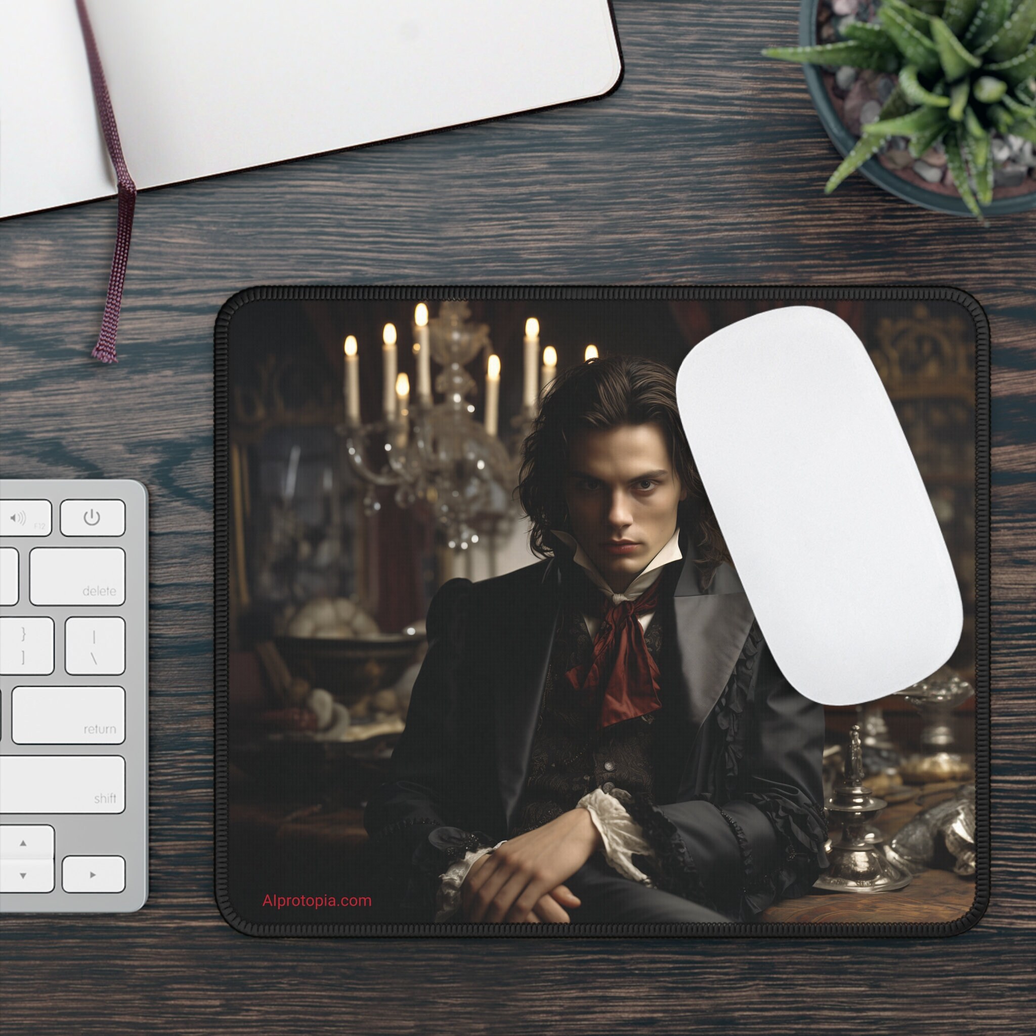 Vampire Gaming Mouse Pad. Vampire. AI Art. - Etsy