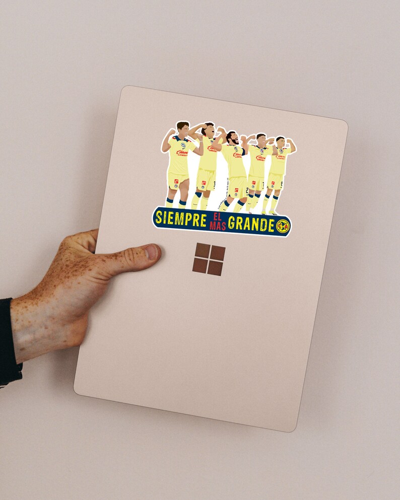 Club America Muscle Pose Sticker Chivas Vs America Concacaf Game 2024 ...