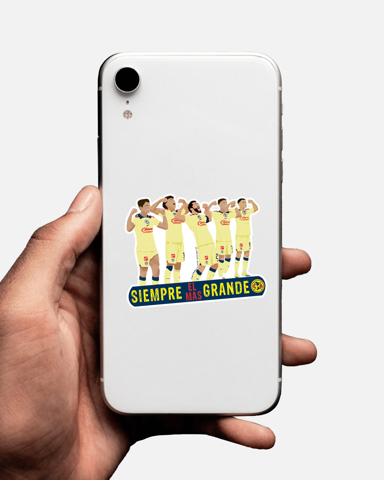 Club America Muscle Pose Sticker Chivas Vs America Concacaf Game 2024 ...