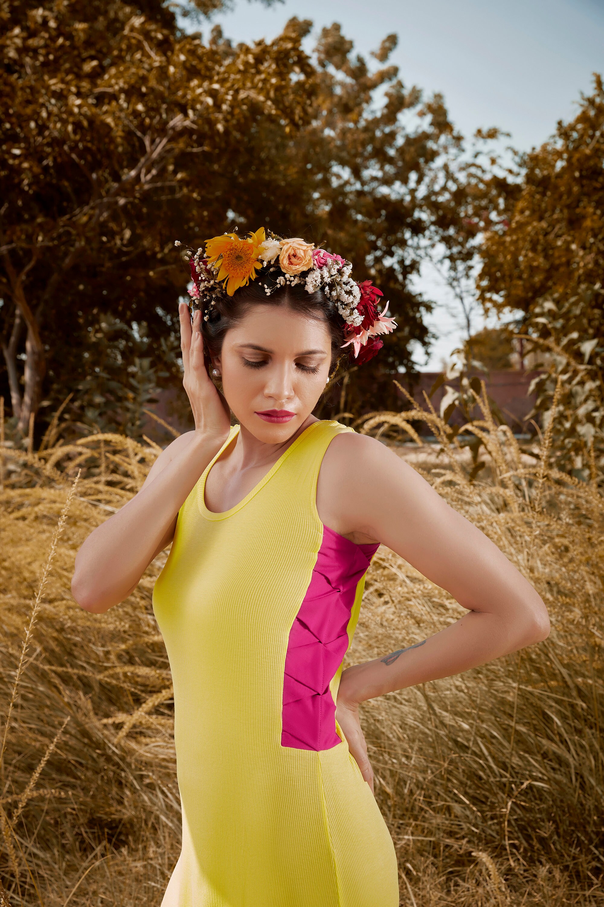 Cut-out Viscose Dress With Shrug , Knitted Viscose Lounge Dress ...