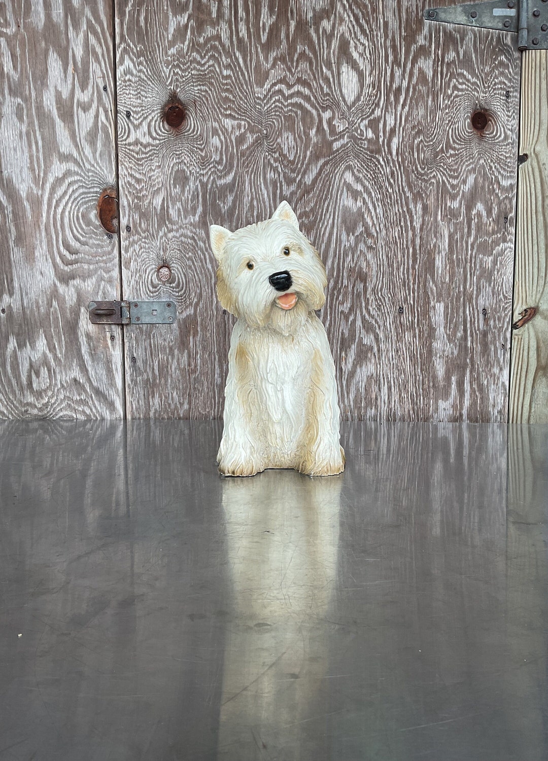 Vintage Universal Statuary Corp Terrier Dog Statue - Etsy