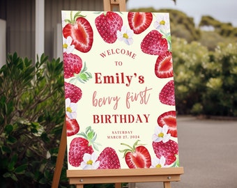 First Fiesta Birthday Acrylic Welcome Sign, Cactus Foam Board 1st ...