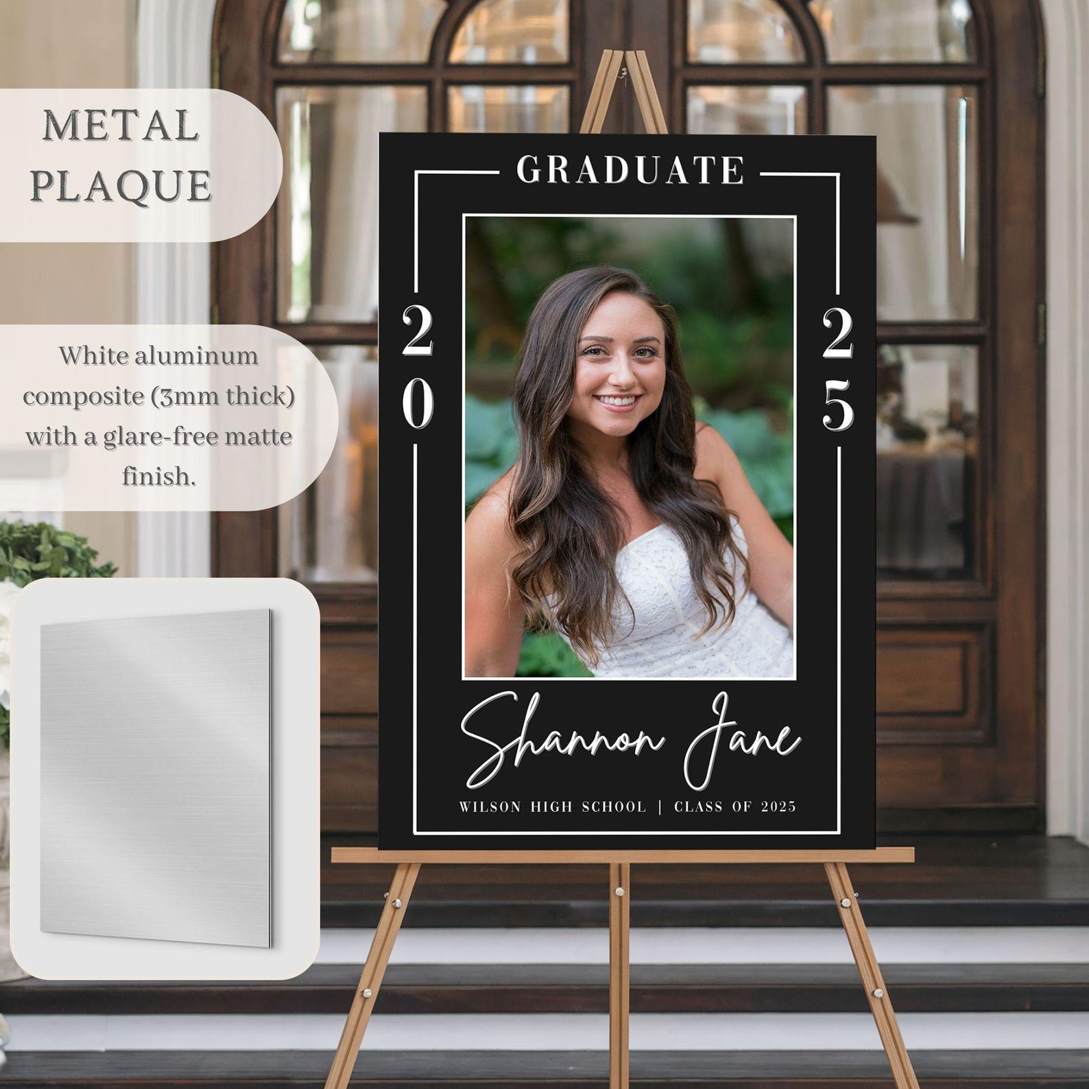 Graduation Welcome Sign, Class of 2025 Graduation Party Welcome Sign ...