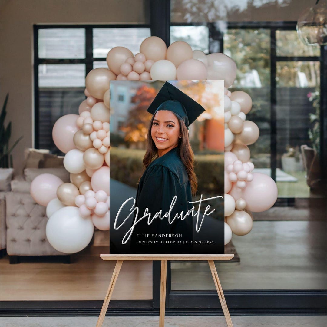 Graduation Welcome Sign, Class of 2026 Graduation Party Welcome Sign ...