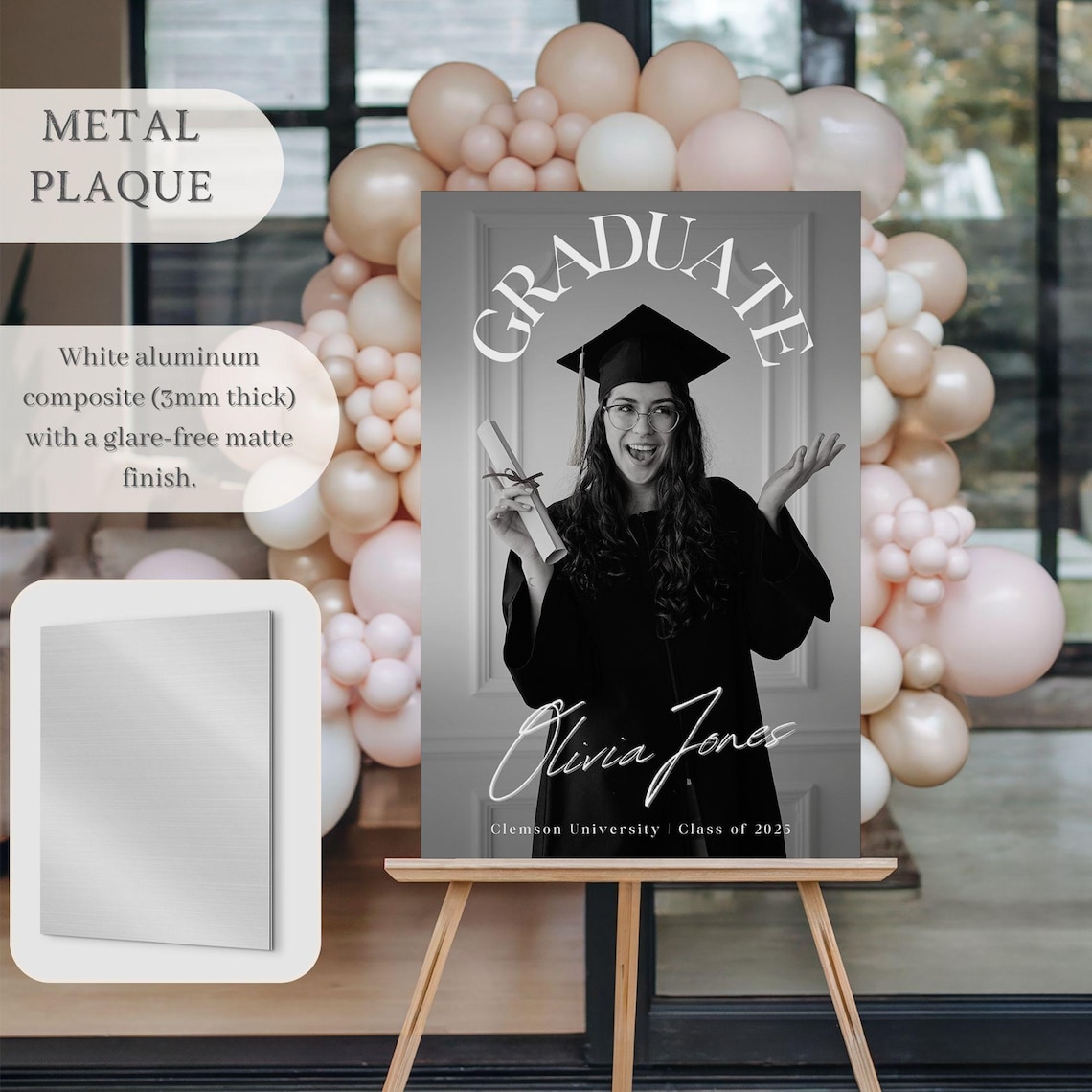 Graduation Welcome Sign, Class of 2025 Graduation Party Welcome Sign ...