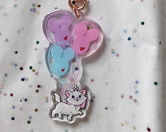 Disney the Aristocats Acrylic Keychain - Etsy