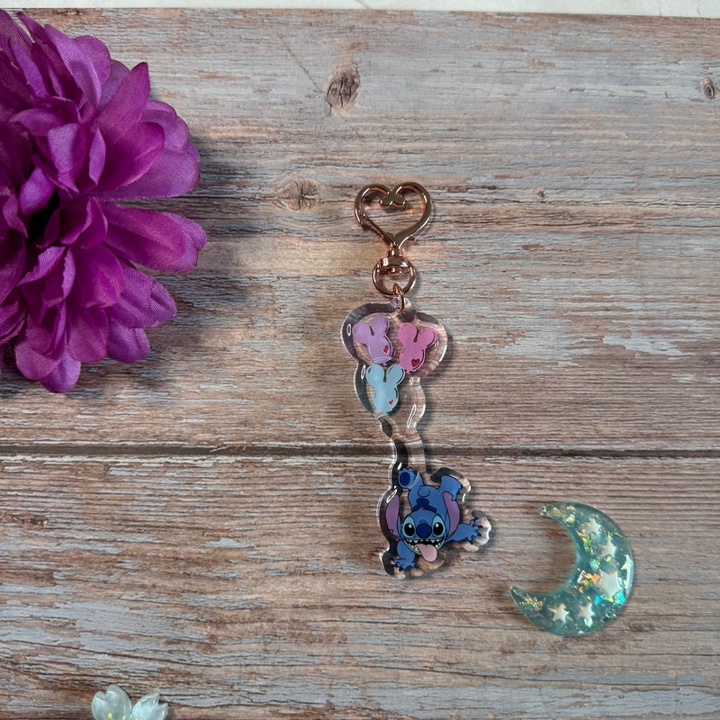 Stitch Keychain - Etsy