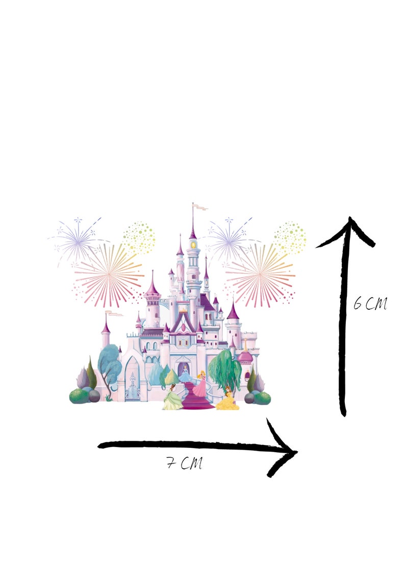 Disney Castle Sticker / Disney Princess Castle / Disney Castle ...