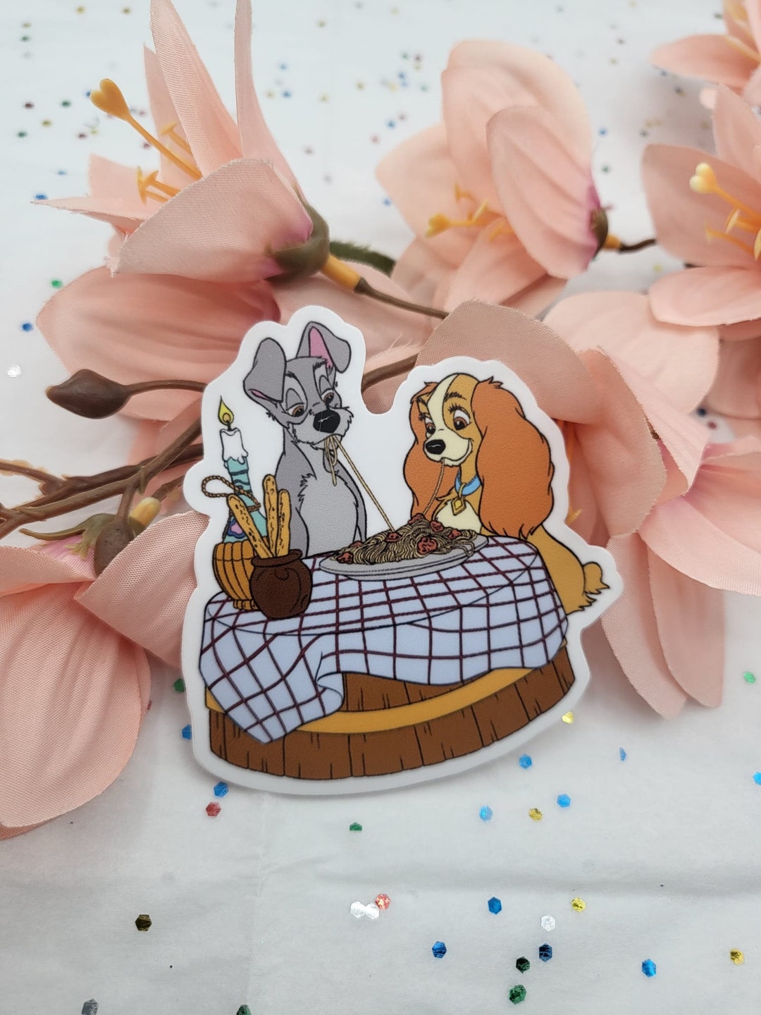 The Lady and the Tramp Sticker - Etsy