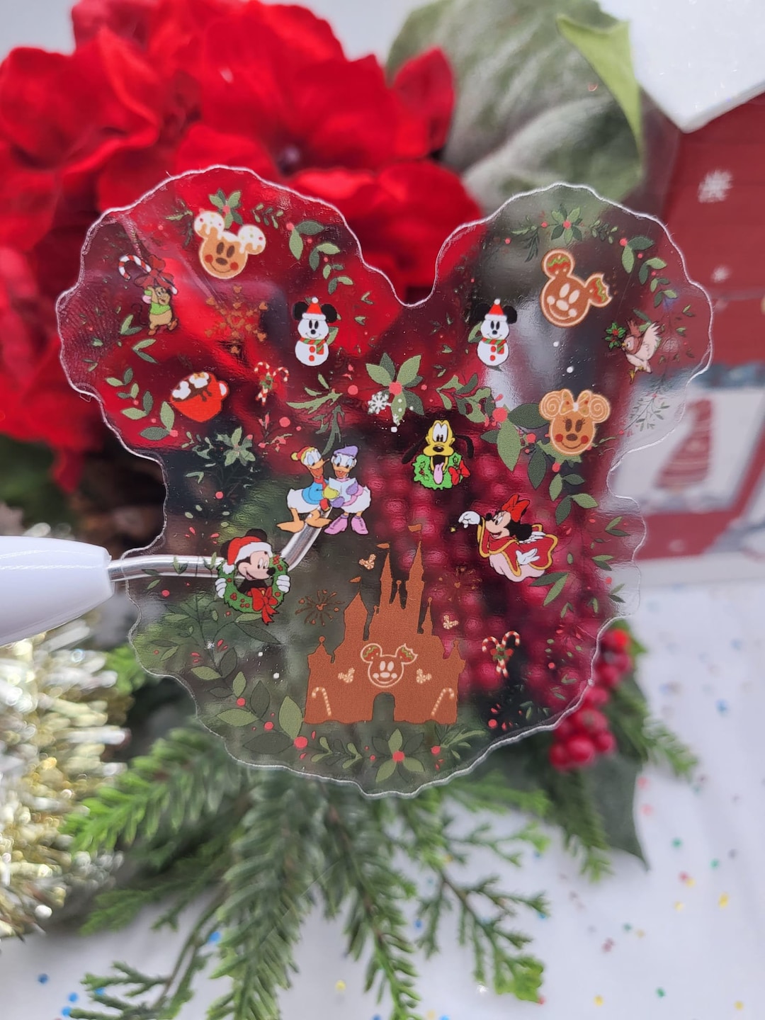Christmas Disney Sticker - Etsy