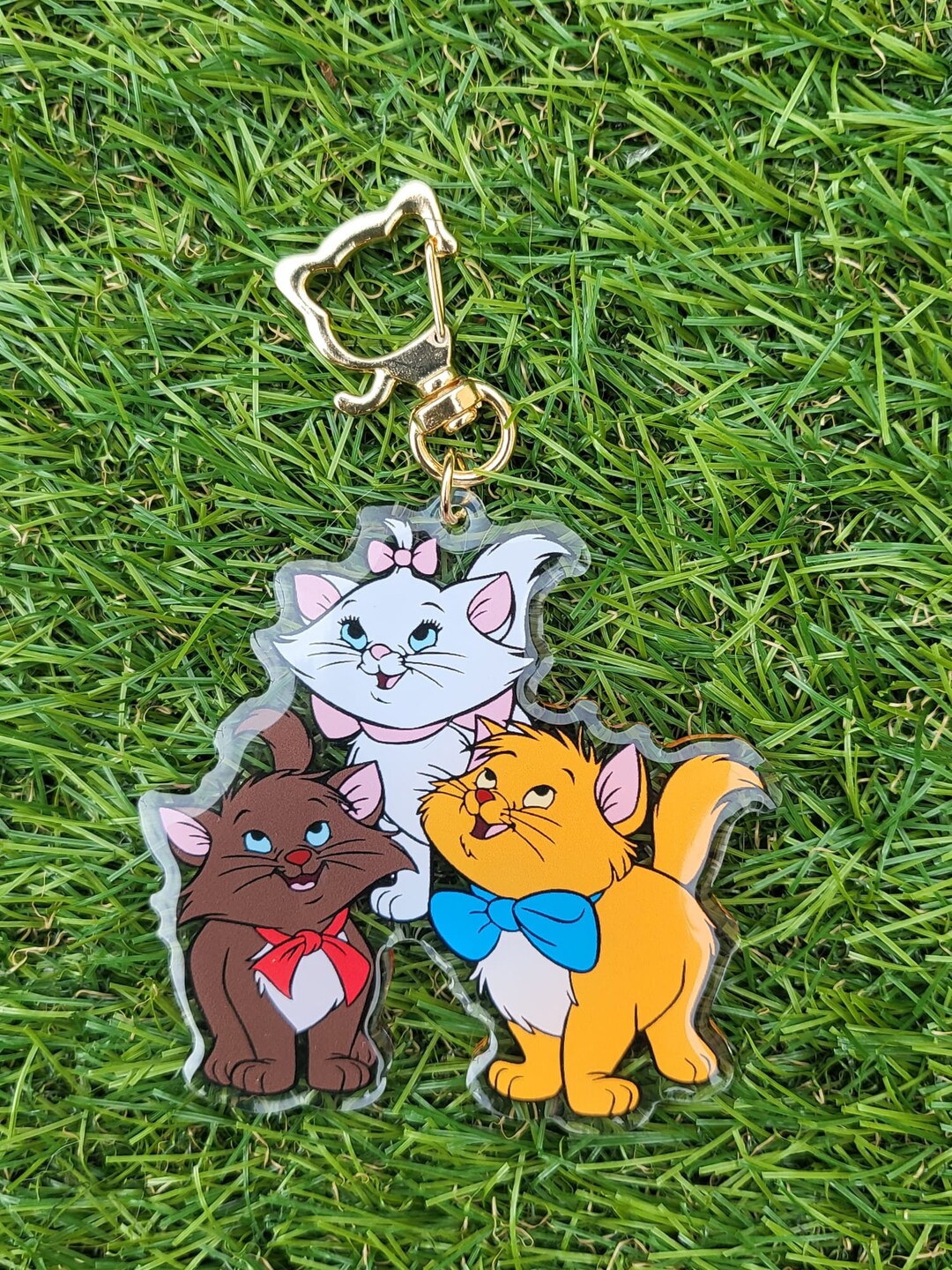 Disney the Aristocats Acrylic Keychain - Etsy