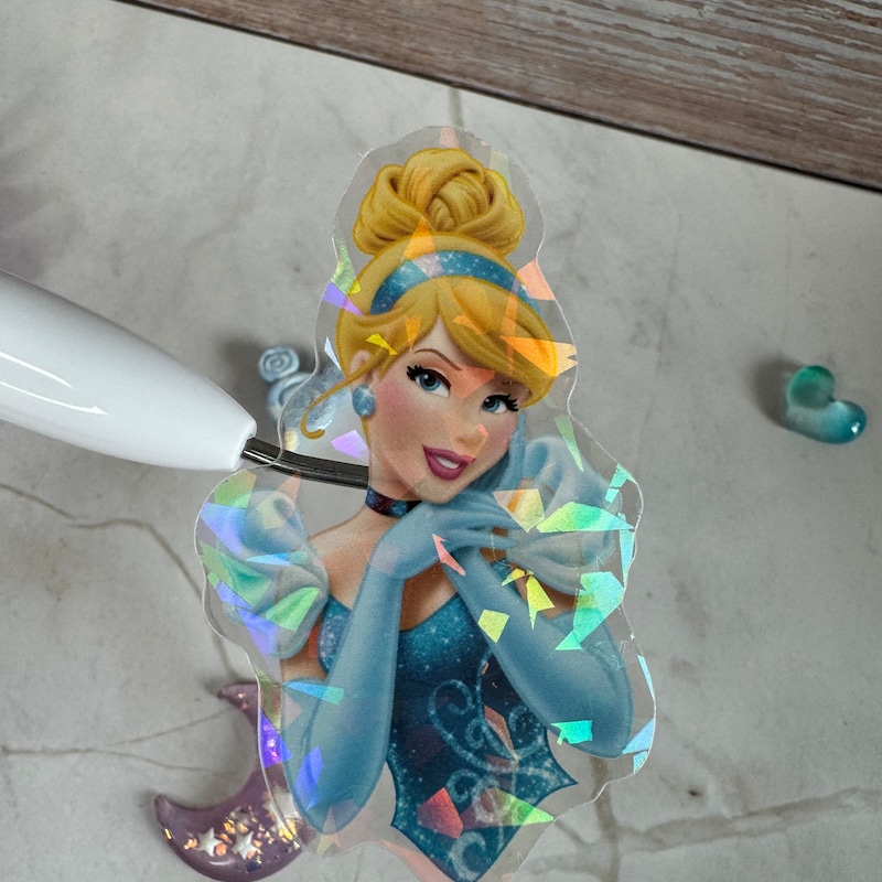 Cinderella Stickers - Etsy