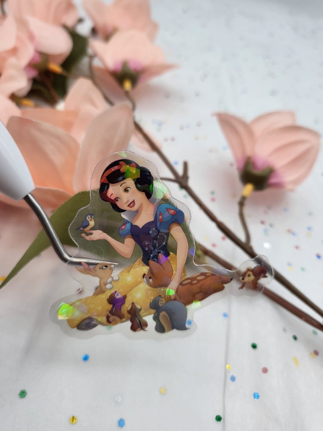 Snow White Holographic Disney Sticker - Etsy