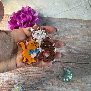 Disney the Aristocats Acrylic Keychain - Etsy