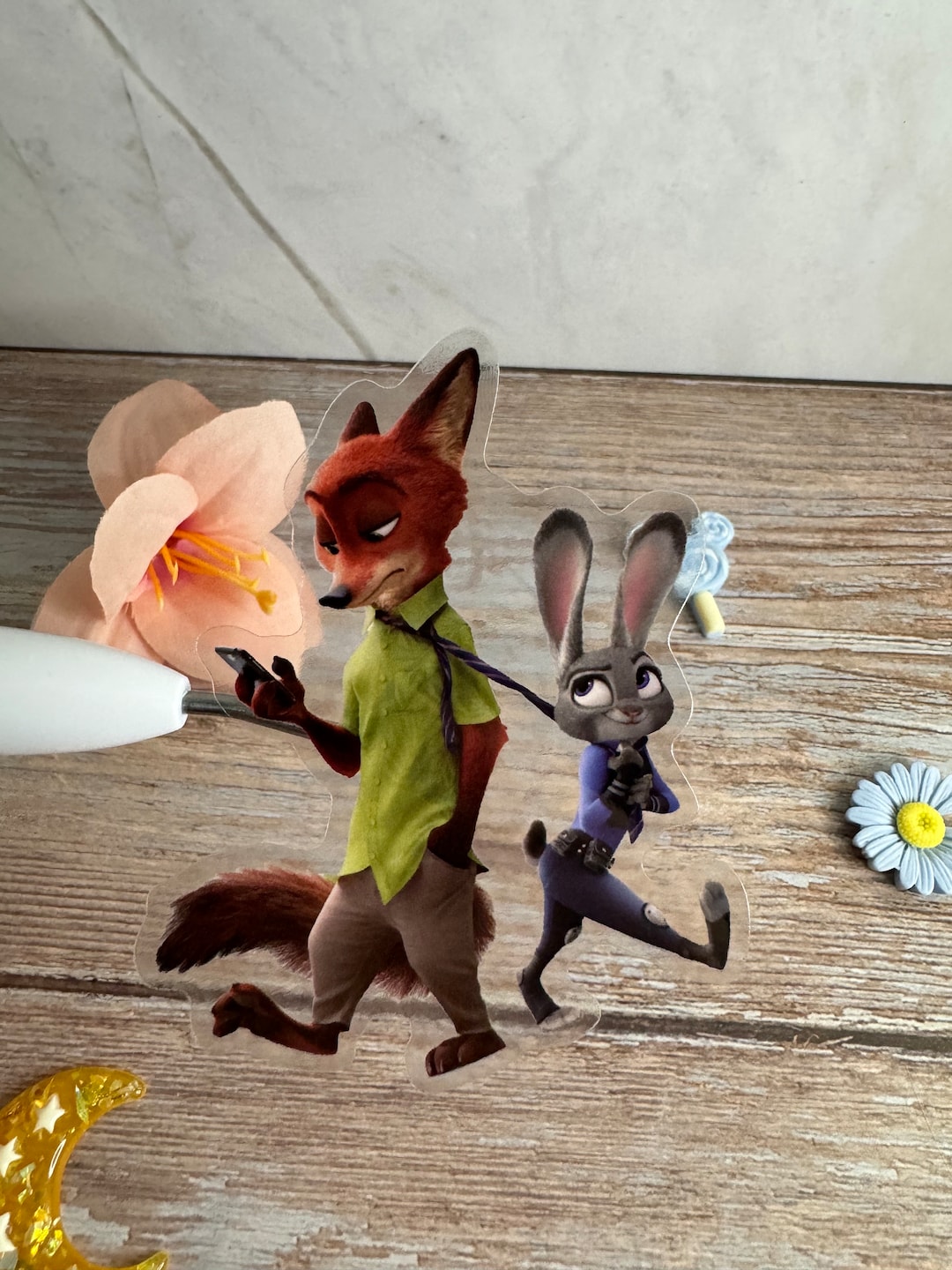 Zootopia Transparent Sticker - Etsy