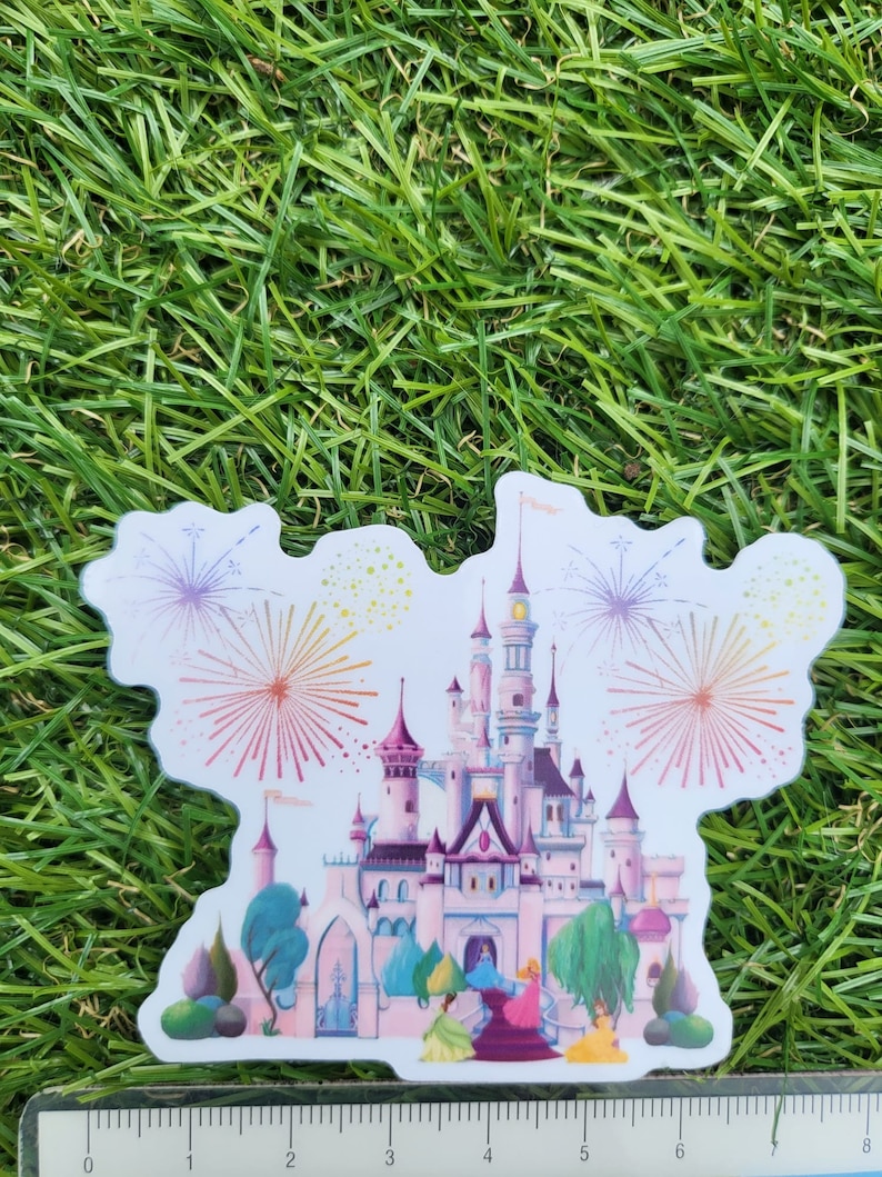 Disney Castle Sticker / Disney Princess Castle / Disney Castle ...