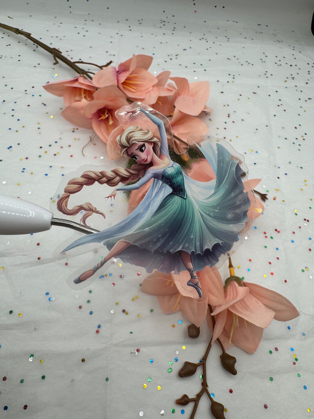 Elsa Ballerina - Disney Frozen Sticker - Etsy