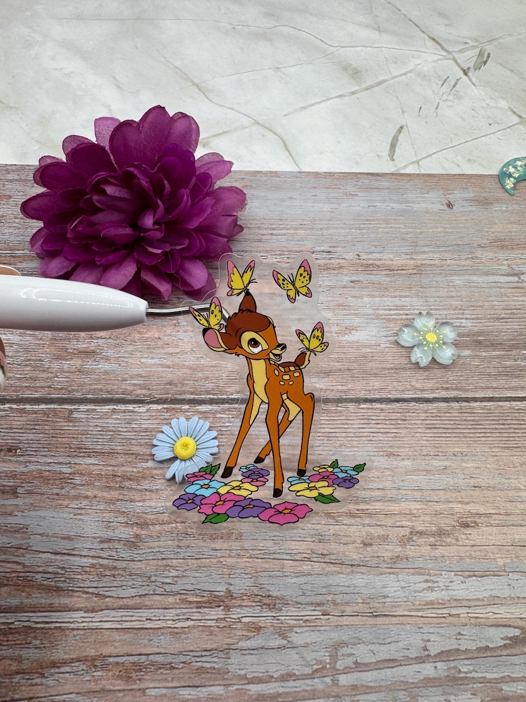 Bambi Transparent Sticker - Etsy