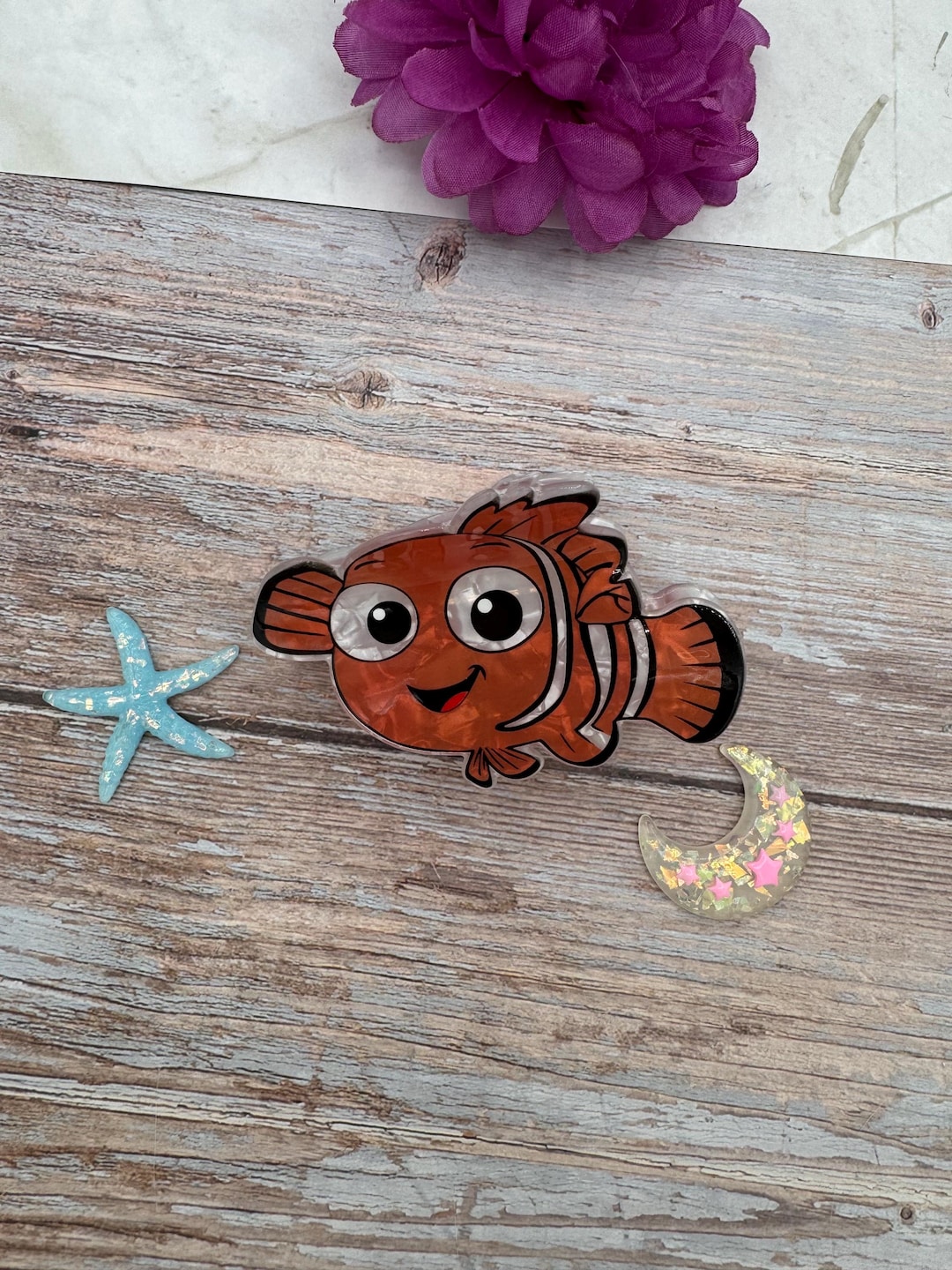 Nemo Hair Claw - Etsy