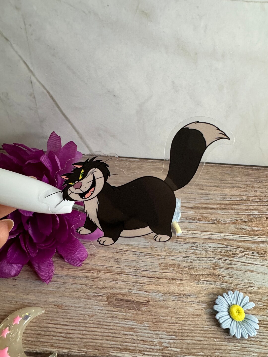 Lucifer Transparent Sticker - Etsy