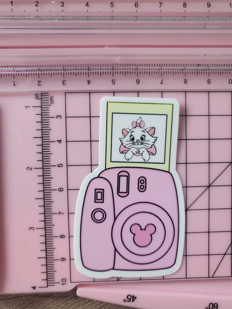 Sticker Marie the Aristocats /waterproof Vinyl Sticker/ Disney Sticker ...