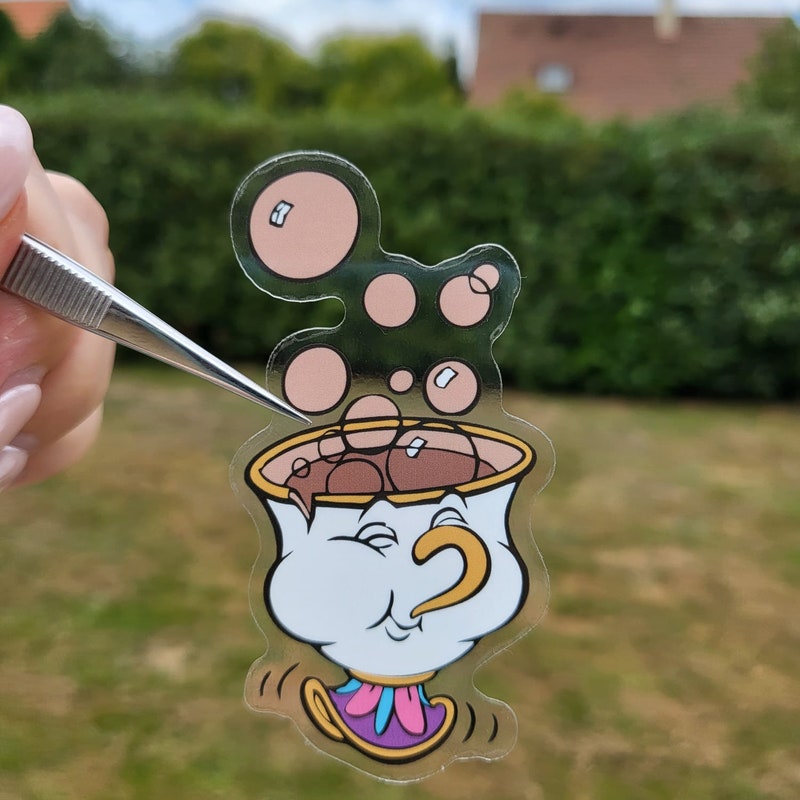 Beauty and the Beast Chip Teacup - Etsy