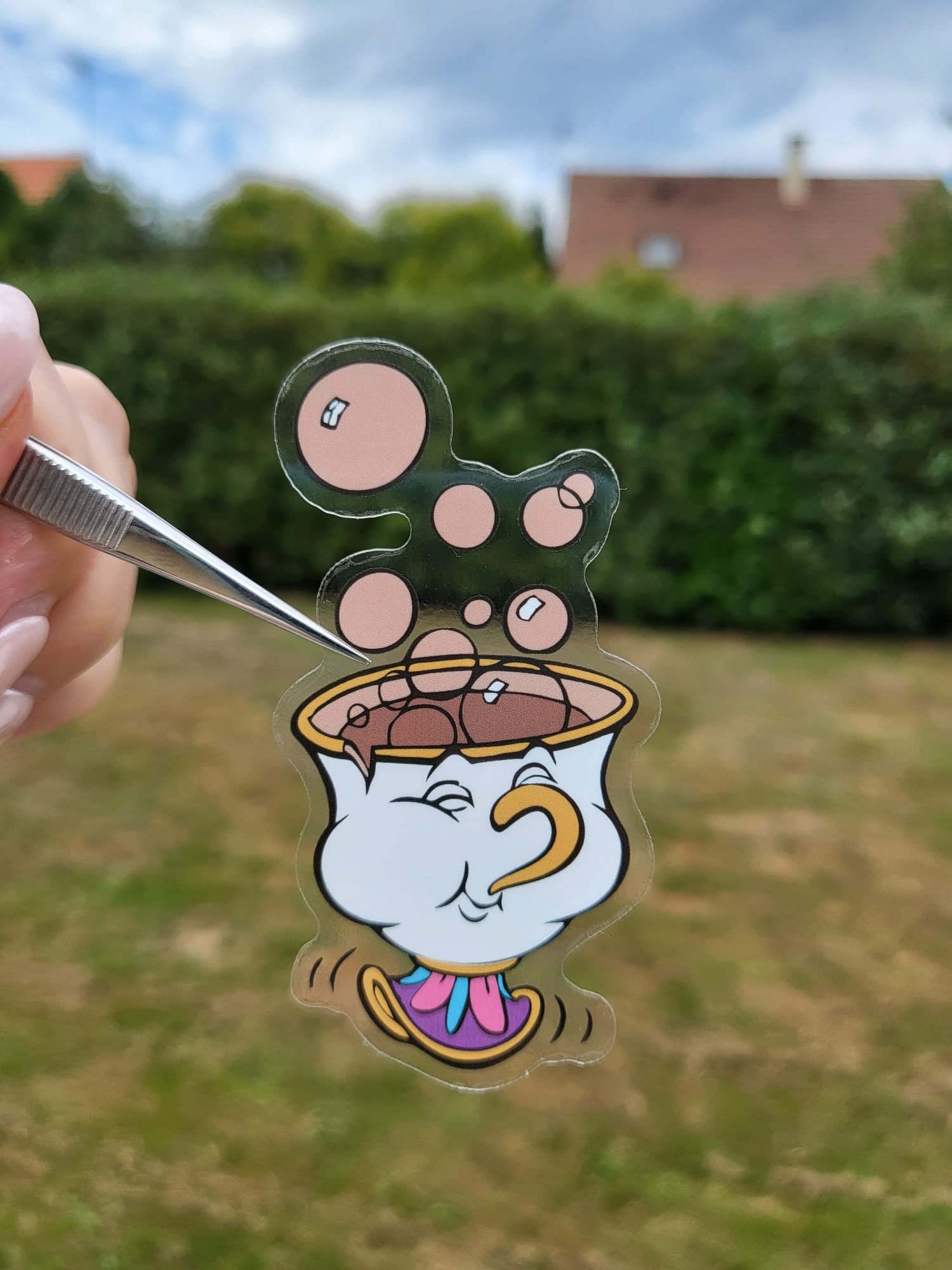 The Beauty and the Beast Disney Sticker / Teacup Disney - Etsy