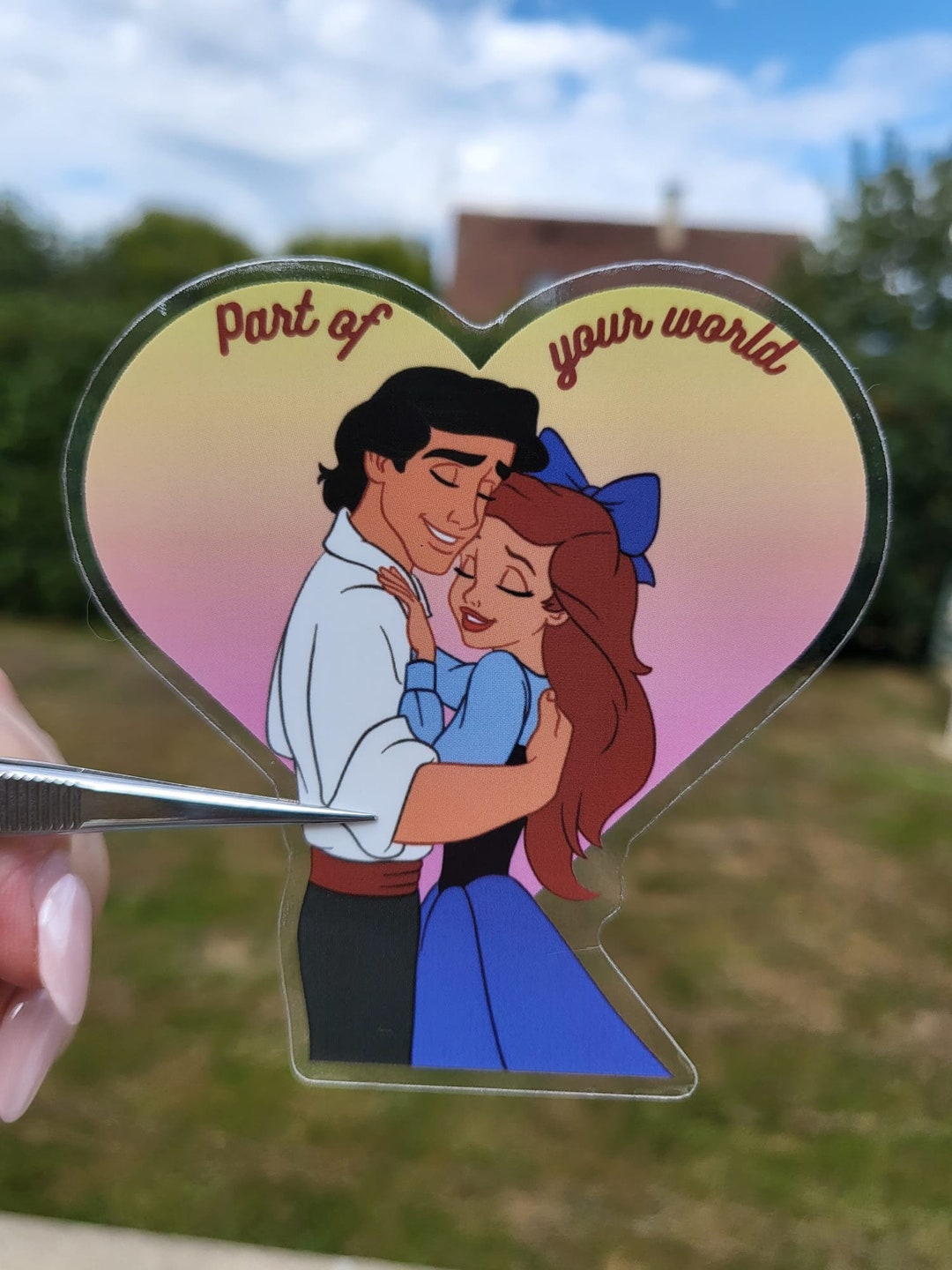 Part of Your World the Little Mermaid / Disney Sticker / Waterproof and ...