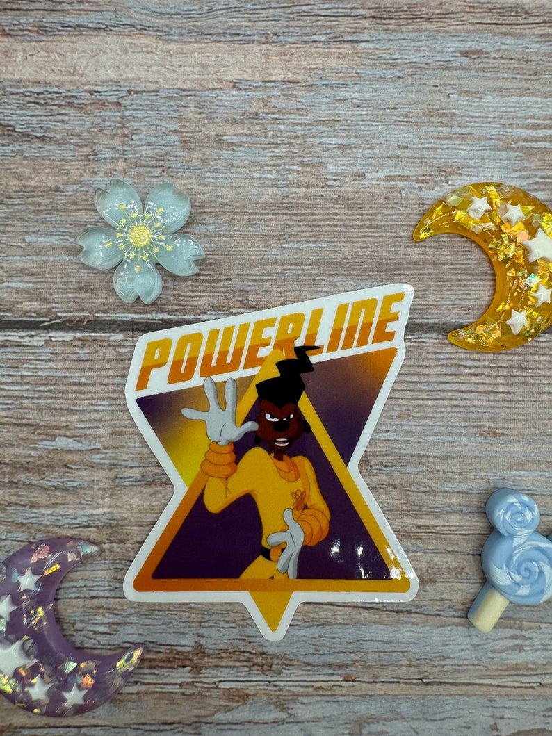 Powerline -goofy Movie Sticker - Etsy