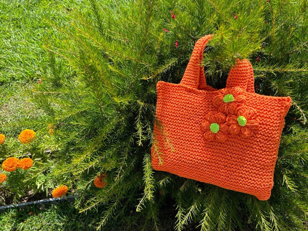 Crochet Laptop Bag, Thick Knitted Laptop Bag, Handmade Handbags Womens ...