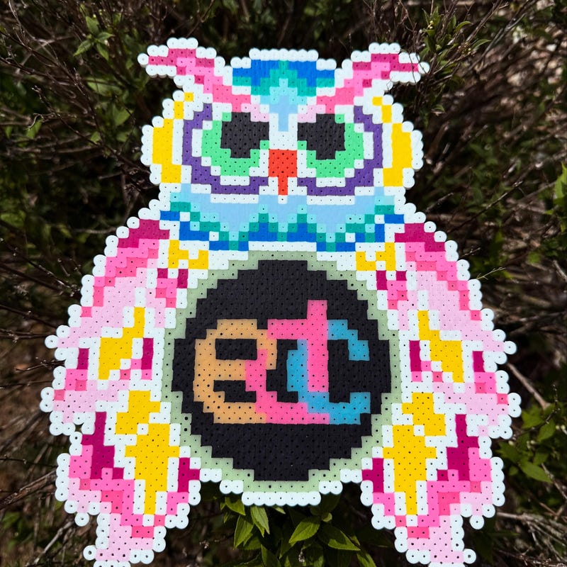 Owl Perler Beads - Etsy