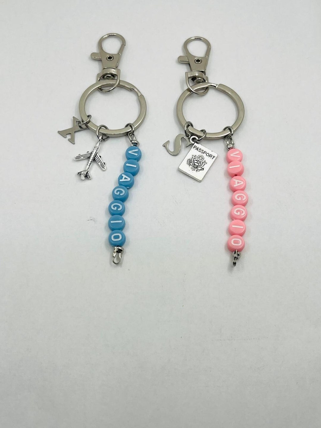 Travel Keychain, Traveler Keychain, Vacation Keychain, Flight Attendant ...