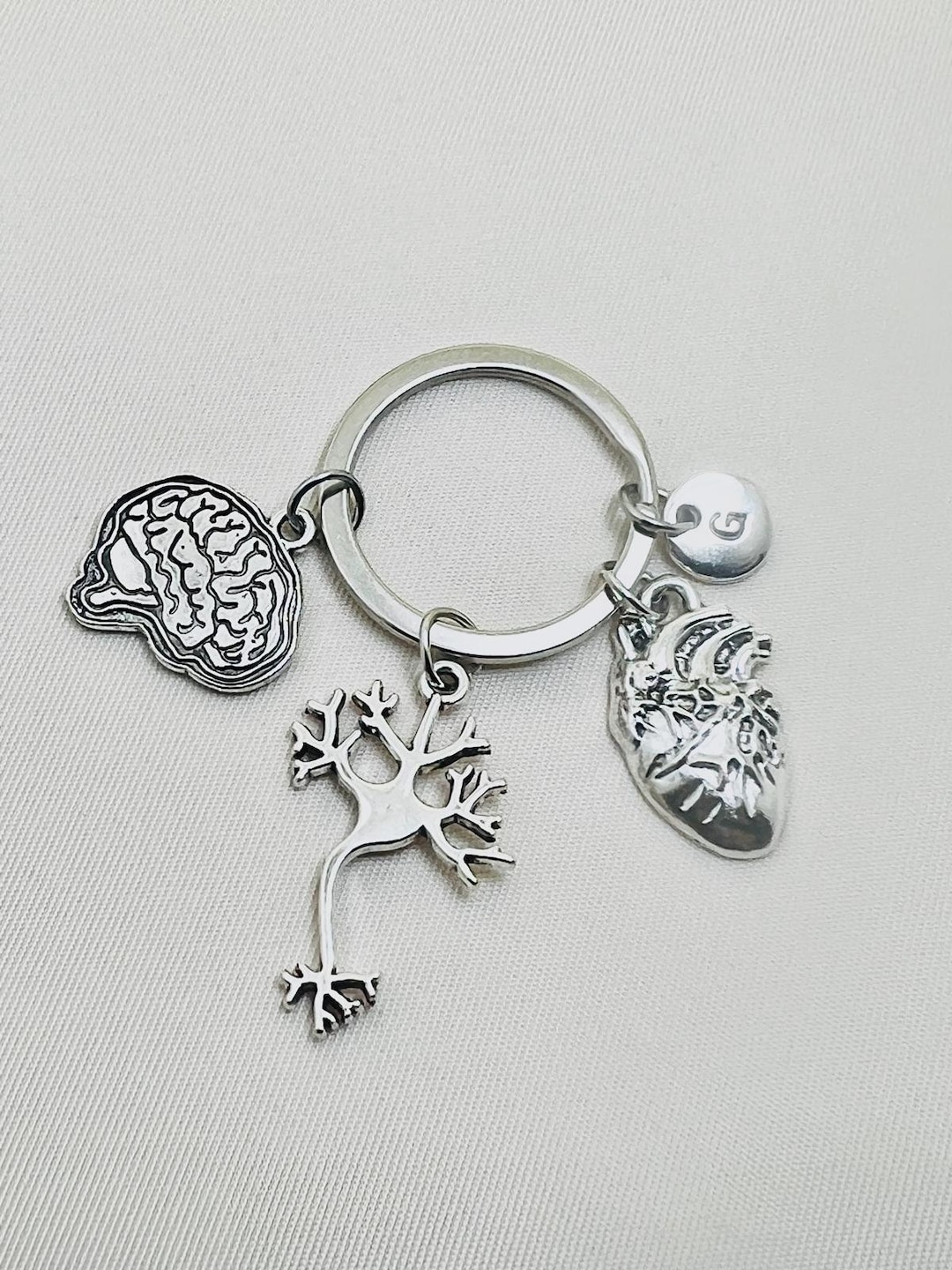 Brain Keychain, Neuron Keychain, Brain Jewelry, Anatomy Brain Bangle ...