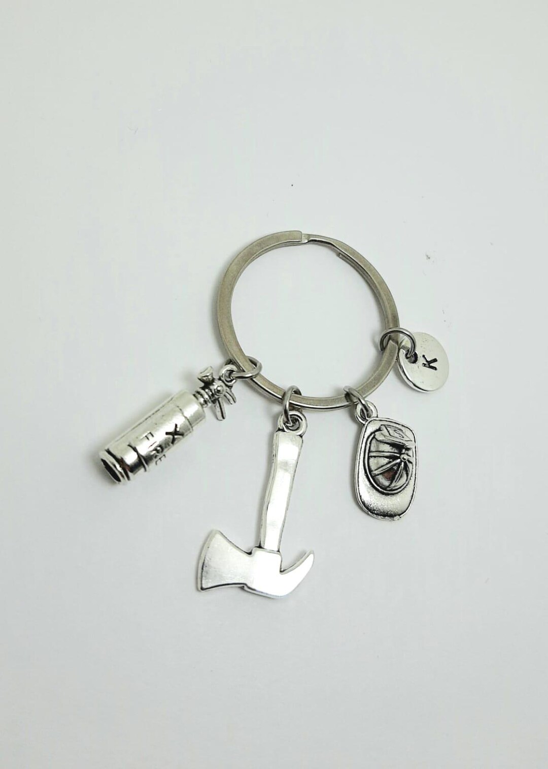 Firefighter Keychain, Firefighter Gifts, Firefighter Gifts, Firefighter ...
