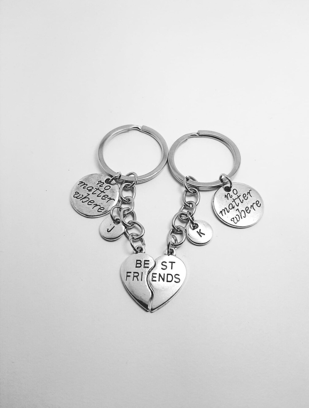 Best Friend Keychain, Best Friend Gift, Friendship Keychain, Friends ...