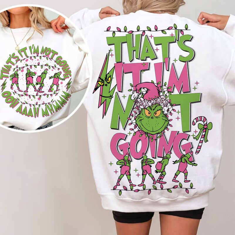 Preppy Grinch - Etsy