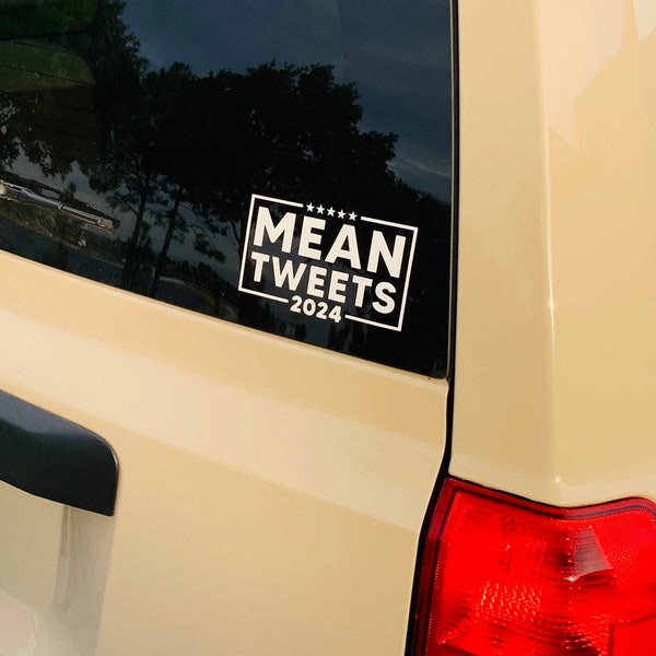 Mean Tweets 2024 Stickers - Etsy UK