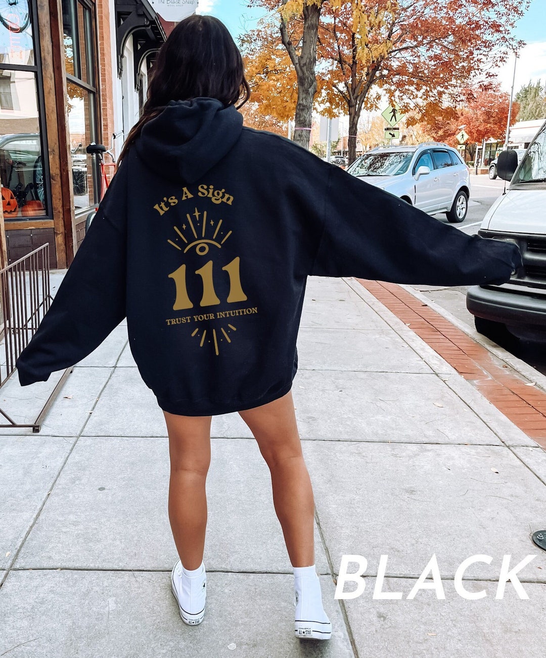 111 Angel Number Hoodie Angel Numbers Hoodie Celestial Hoodie Y2K ...