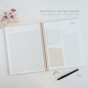 Coastal Painting Lesson Planner & Gradebook 2025-2026 | Weekly Layout ...