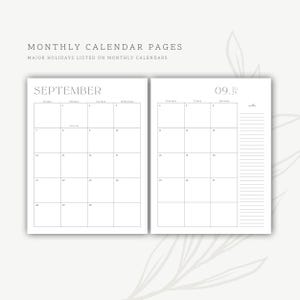 Printable Lesson Planner & Gradebook 2025-2026 | 7 Subject | Weekly ...