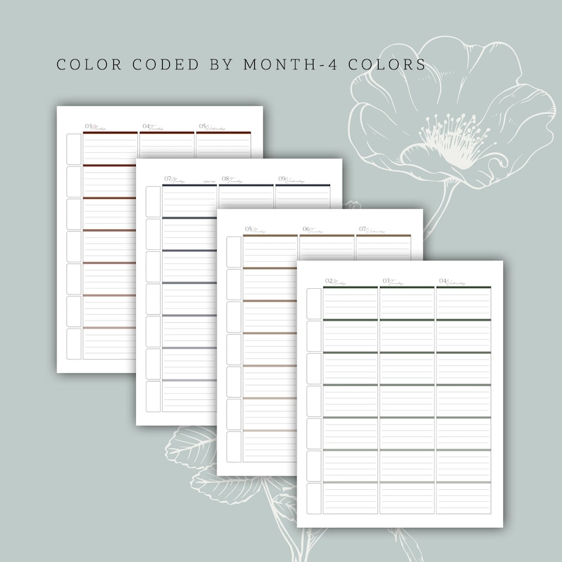 Printable Lesson Planner & Gradebook 2026-2027 | Vertical | Weekly ...