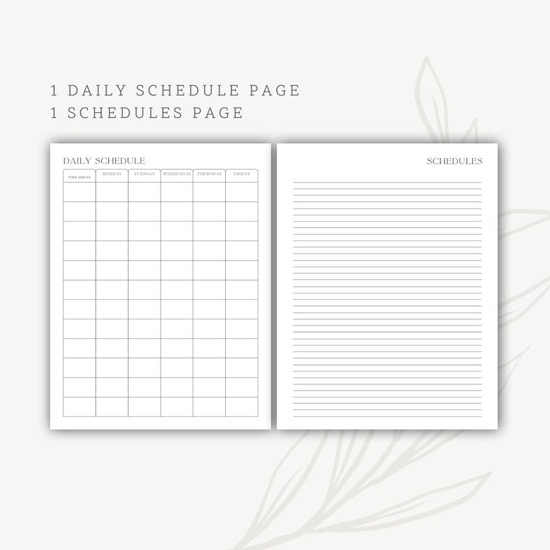 Printable Lesson Planner & Gradebook 2025-2026 | 7 Subject | Weekly ...