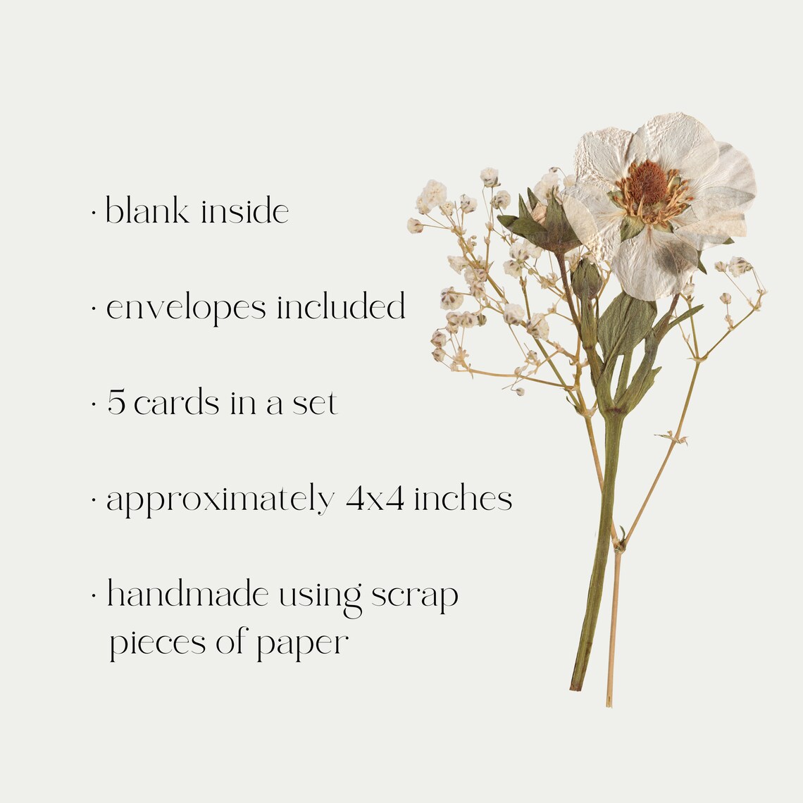 Kindred Hearts Card Set Set of 5 Small Notecards Friends Miss You Thank ...