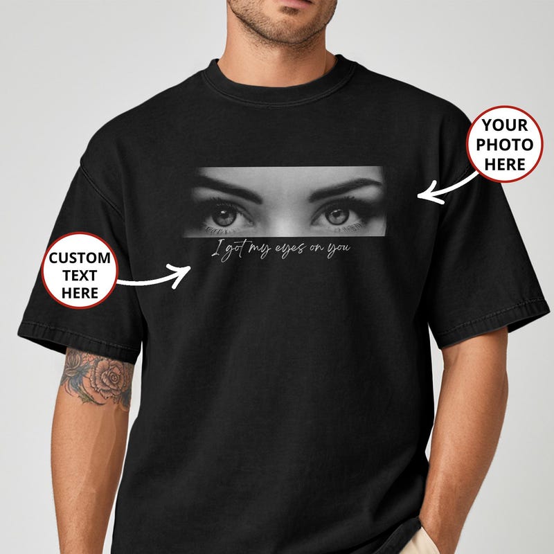 Mens Shirt With Eyes - Etsy UK